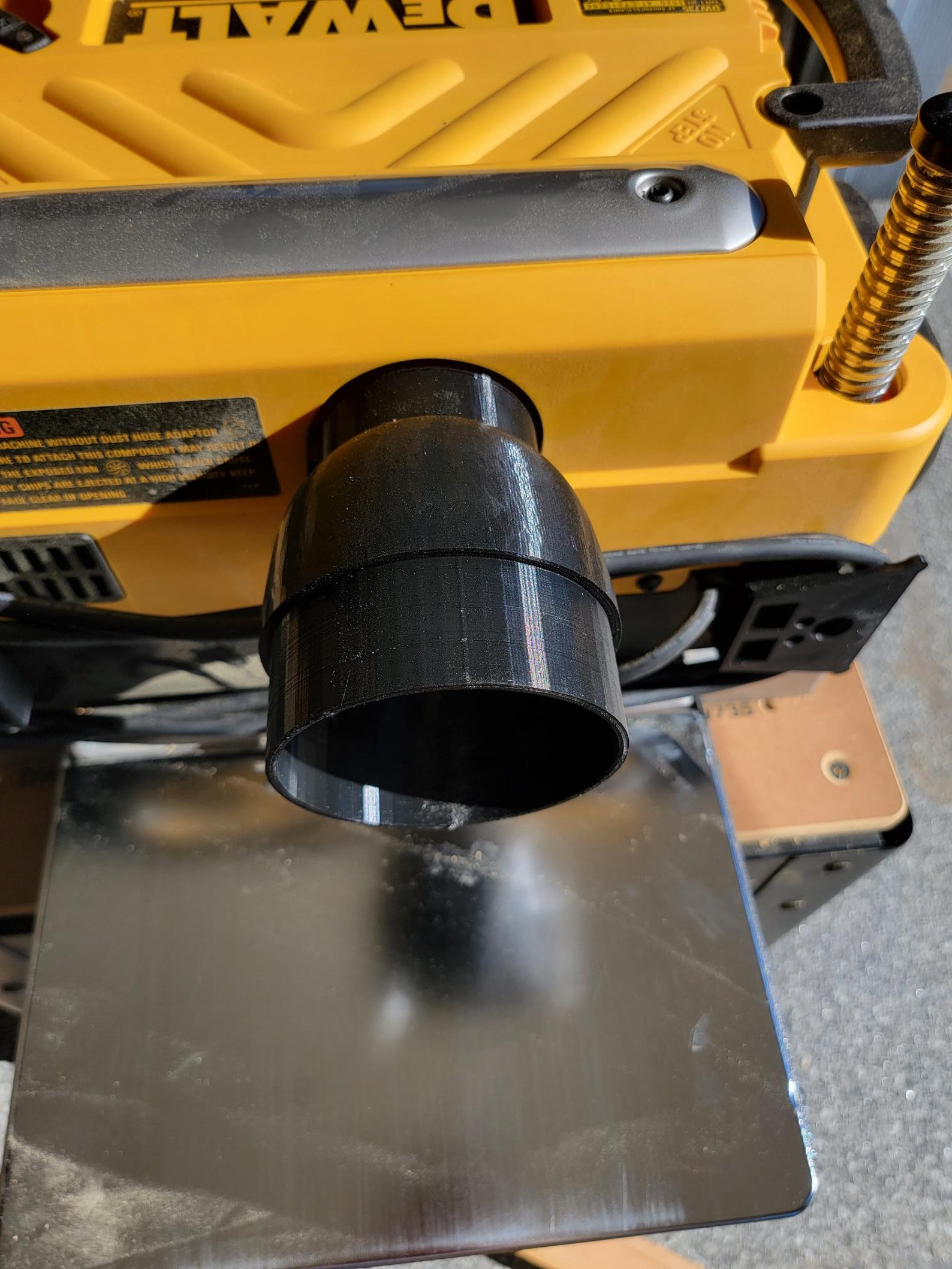 Dewalt DW735 Dust Port Adapter for Rockler Dust Right - Etsy