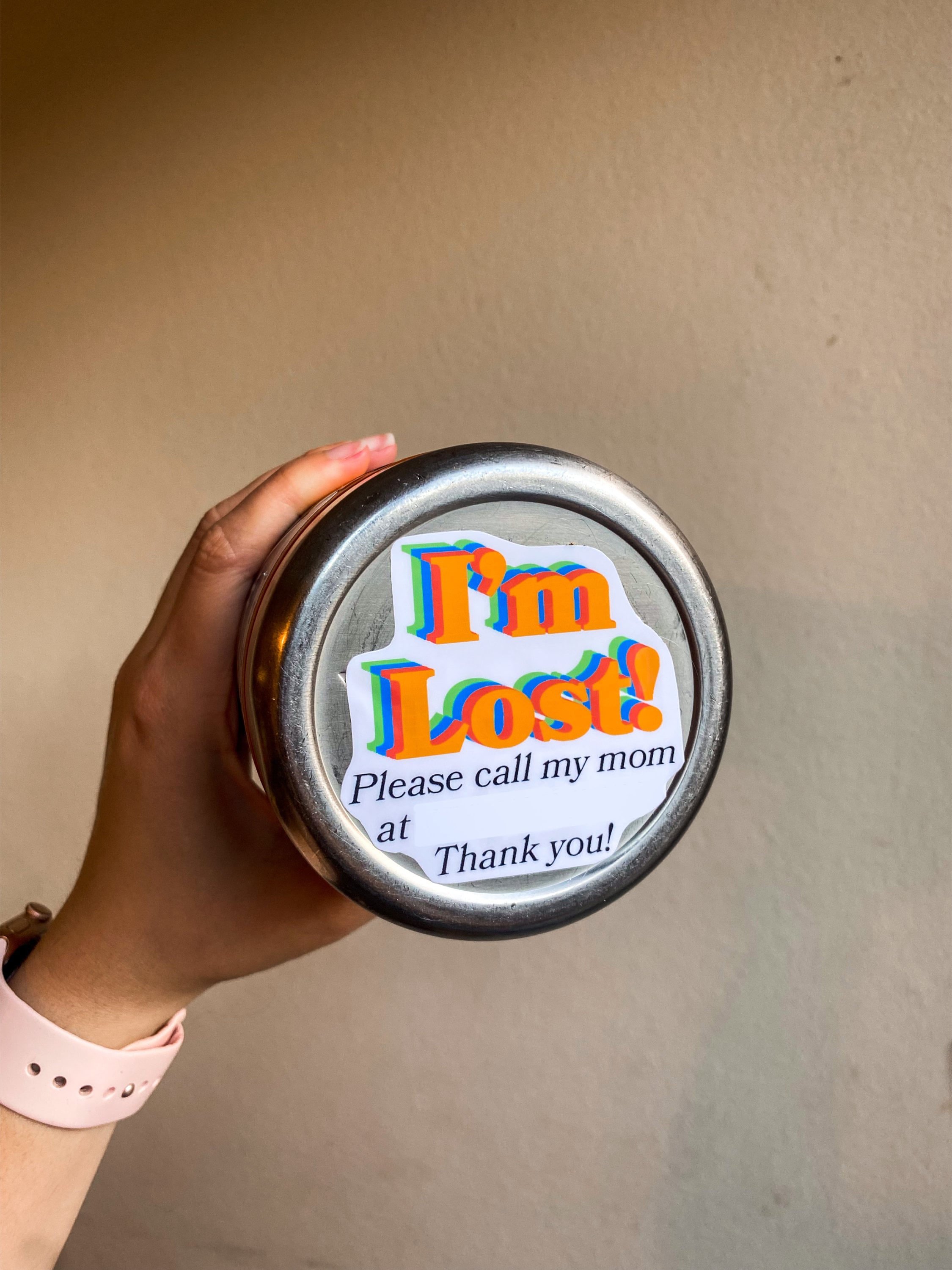 Lost and Found Water Bottle Sticker - Hydroflask Hydro Flask Yeti ...