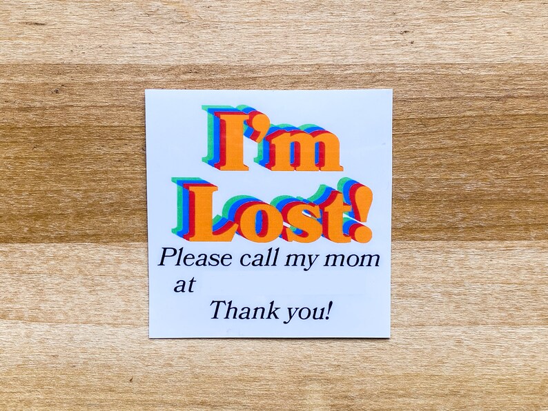 Lost and Found Water Bottle Sticker - Hydroflask Hydro Flask Yeti ...