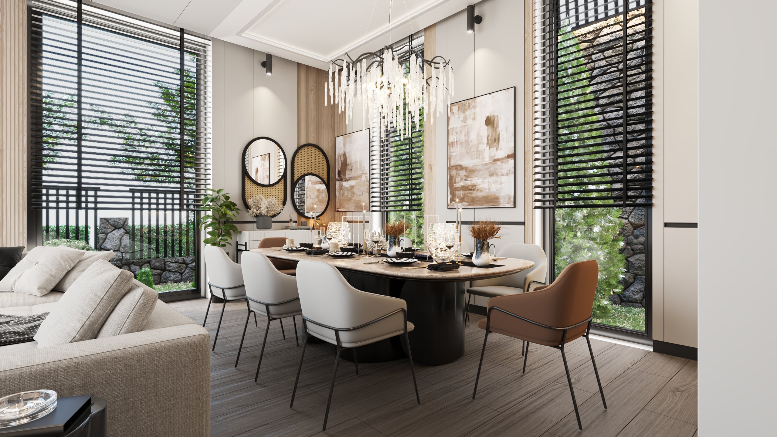 Detailed Living Room Design Customize Interior Design - Etsy