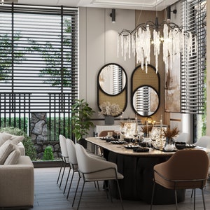 Detailed Living Room Design Customize Interior Design - Etsy