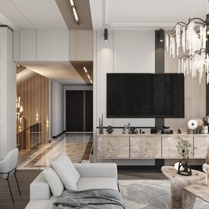 Detailed Living Room Design Customize Interior Design - Etsy