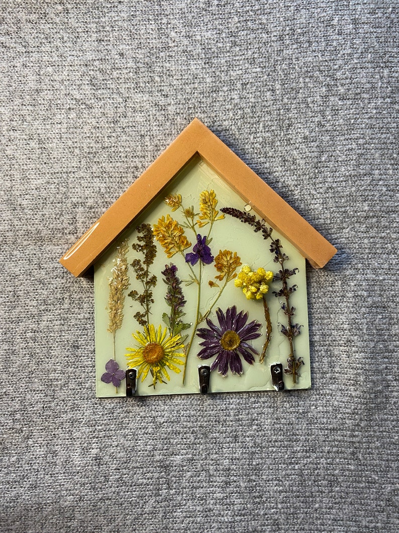 Flower Key Holder, Frame Key Holder, House Shaped Key Holder, Keychain ...