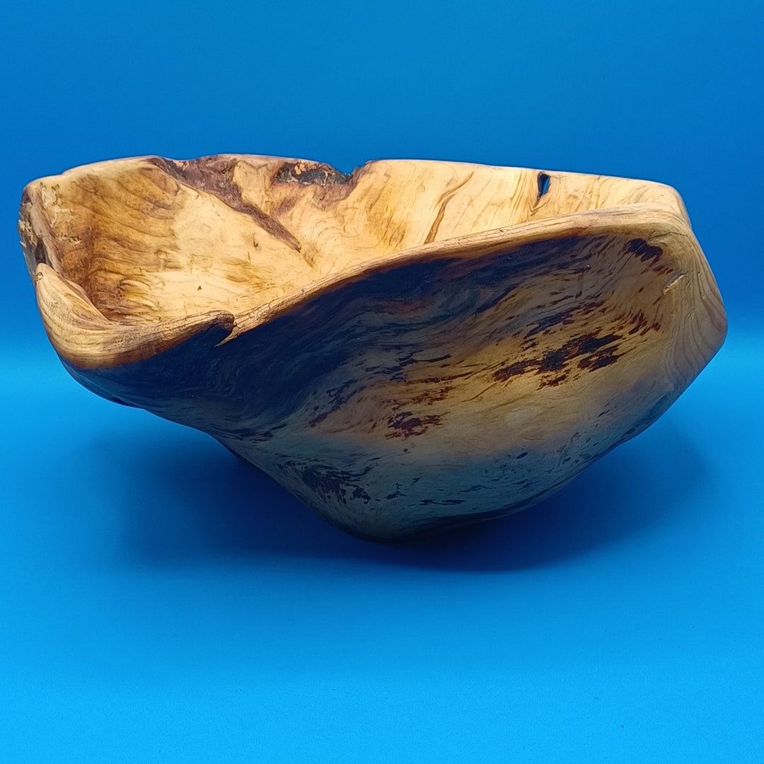 Aspen Wood Burl Bowl, Hand-carved, Rustic, Natural, Organic ...
