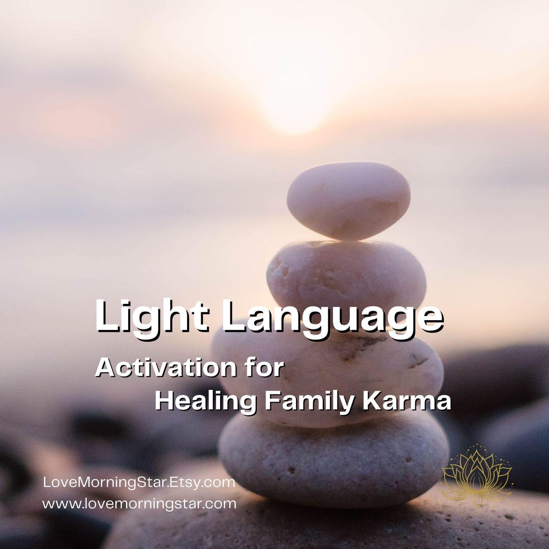 Light Language Transmission DNA Family Karma Clearing, DNA Healing ...
