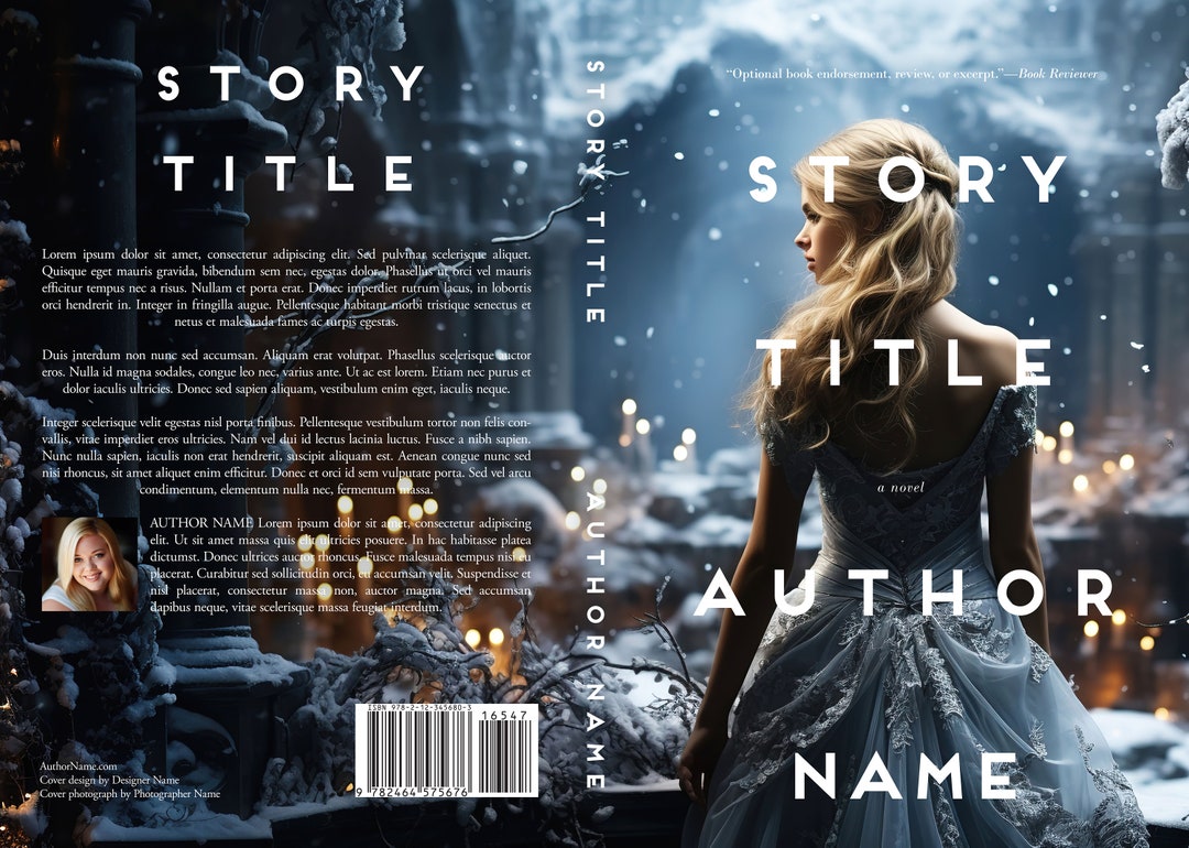 Premade Fiction Book Cover Design - EV005 - Etsy