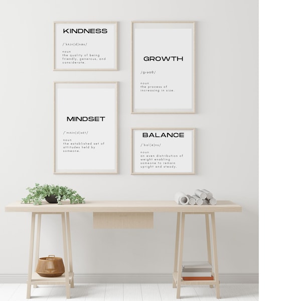 Core Values Wall Art - Etsy