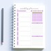 DAY PLANNER Printable | Printable 7 Day Planner | Work Planner | Health ...