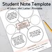Printable Lecture Notes Print at Home College Student Lined Note Taking ...