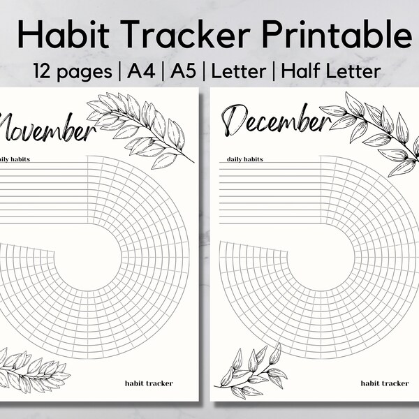 Circle Tracker - Etsy