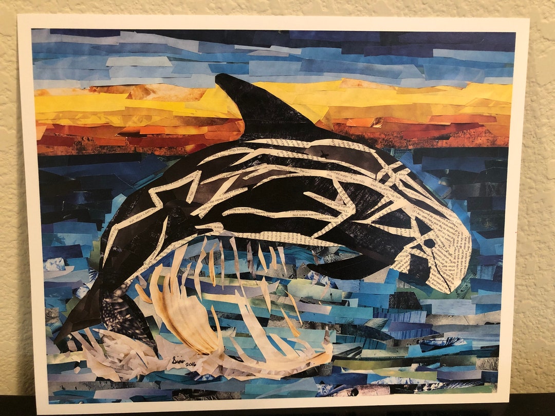 Pilot Whale Collage - Etsy