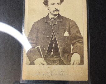 John Wilkes Booth - Etsy