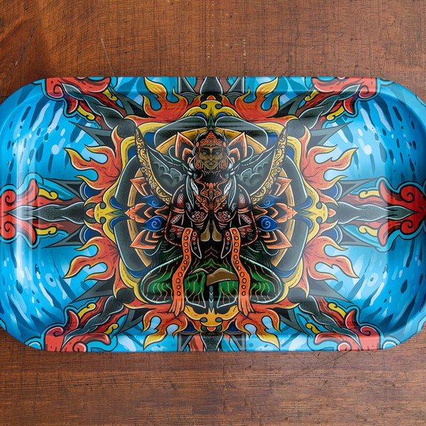 Trippy Rolling Tray - Etsy