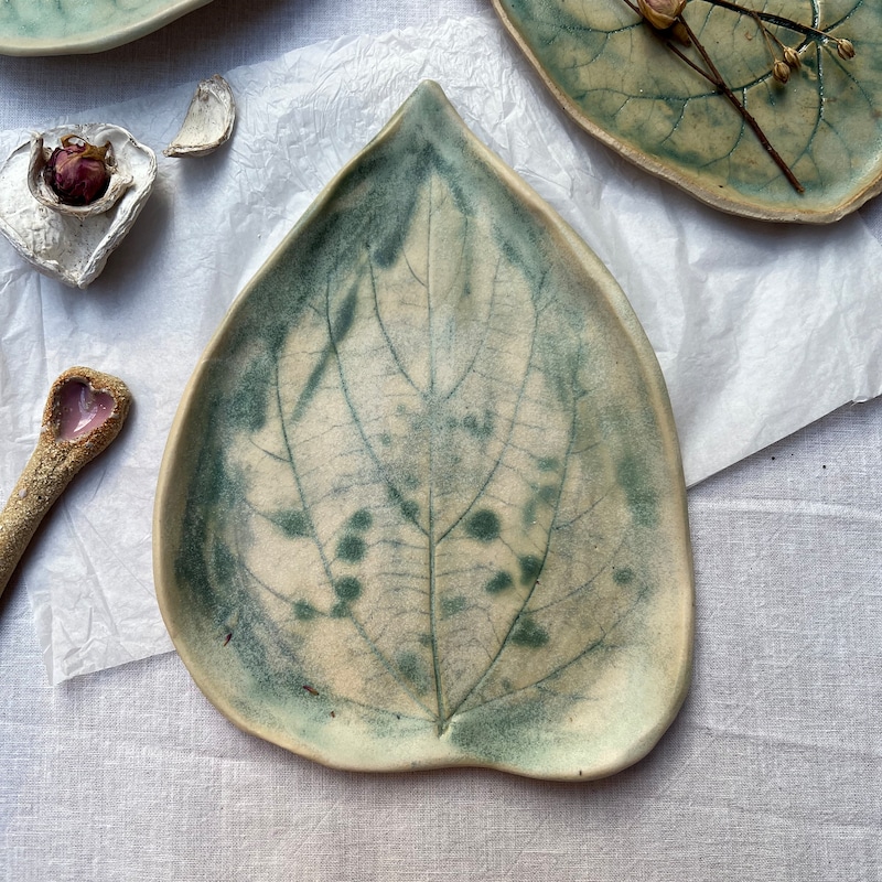 Leaf Plate - Etsy UK