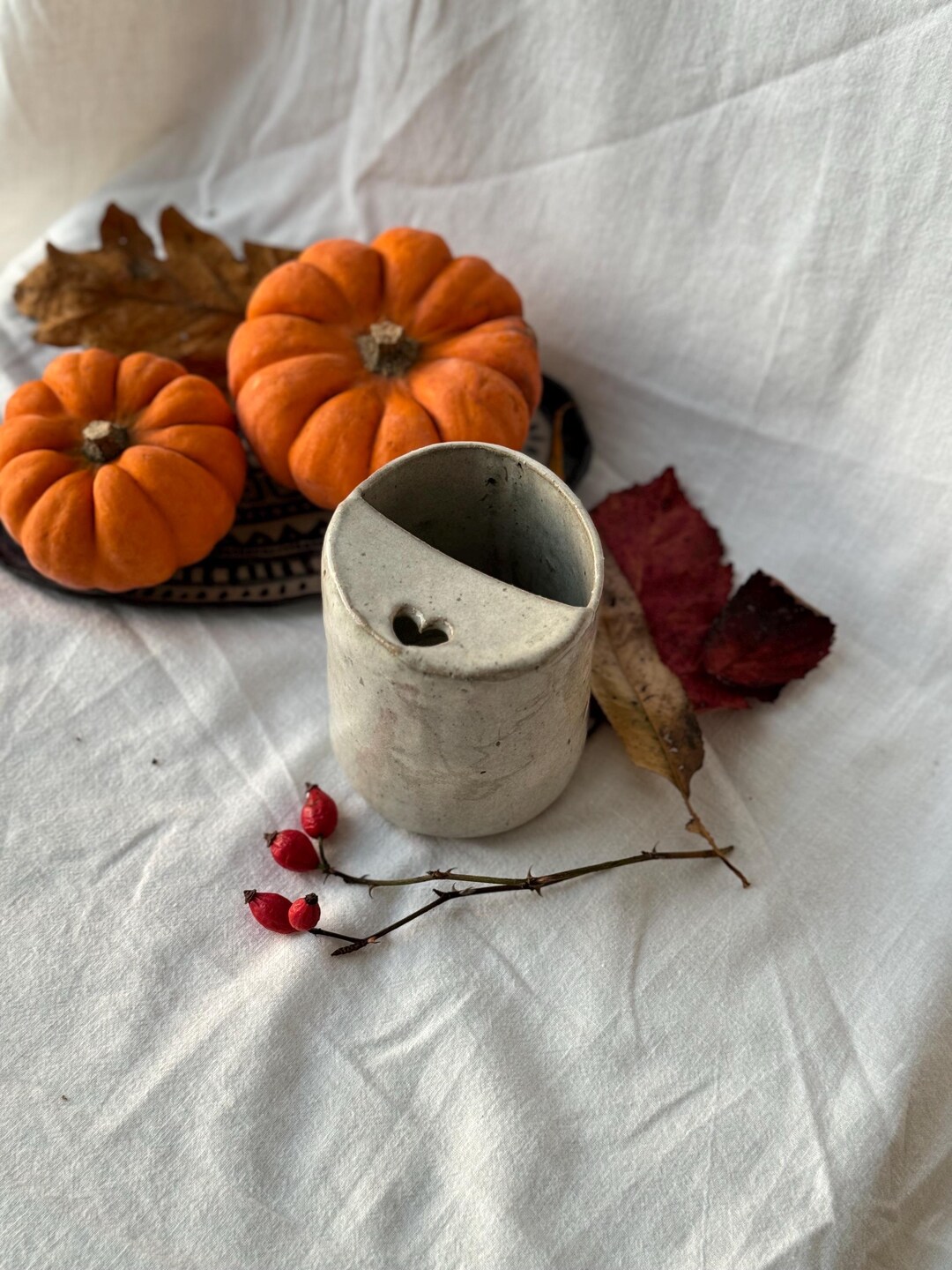 Handmade Ceramic Coffee-tea Travel Mug With Sipping Lid - Etsy