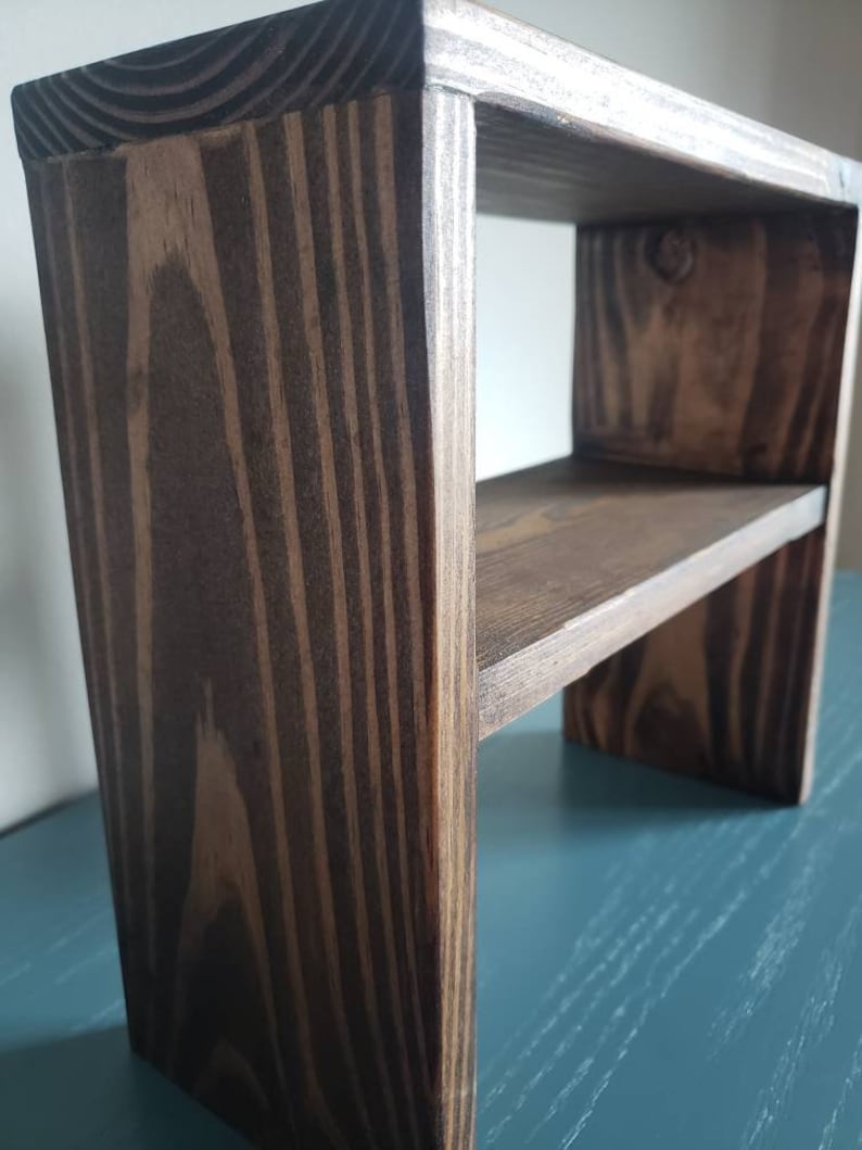 Wood Kitchen Counter Shelf, Bathroom Counter Shelf, Shelf Display ...