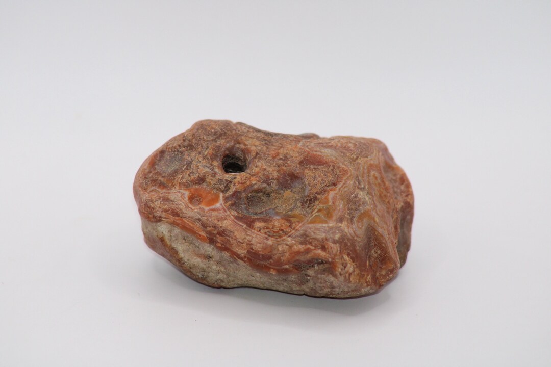 Raw Minnesota Agate With Pholad Borehole - Etsy