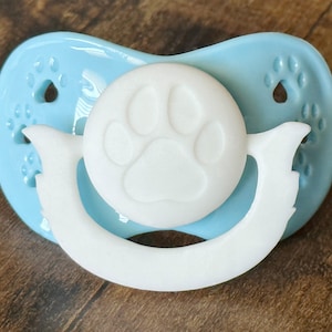 Paw Print Adult Pacifier ABDL - Etsy