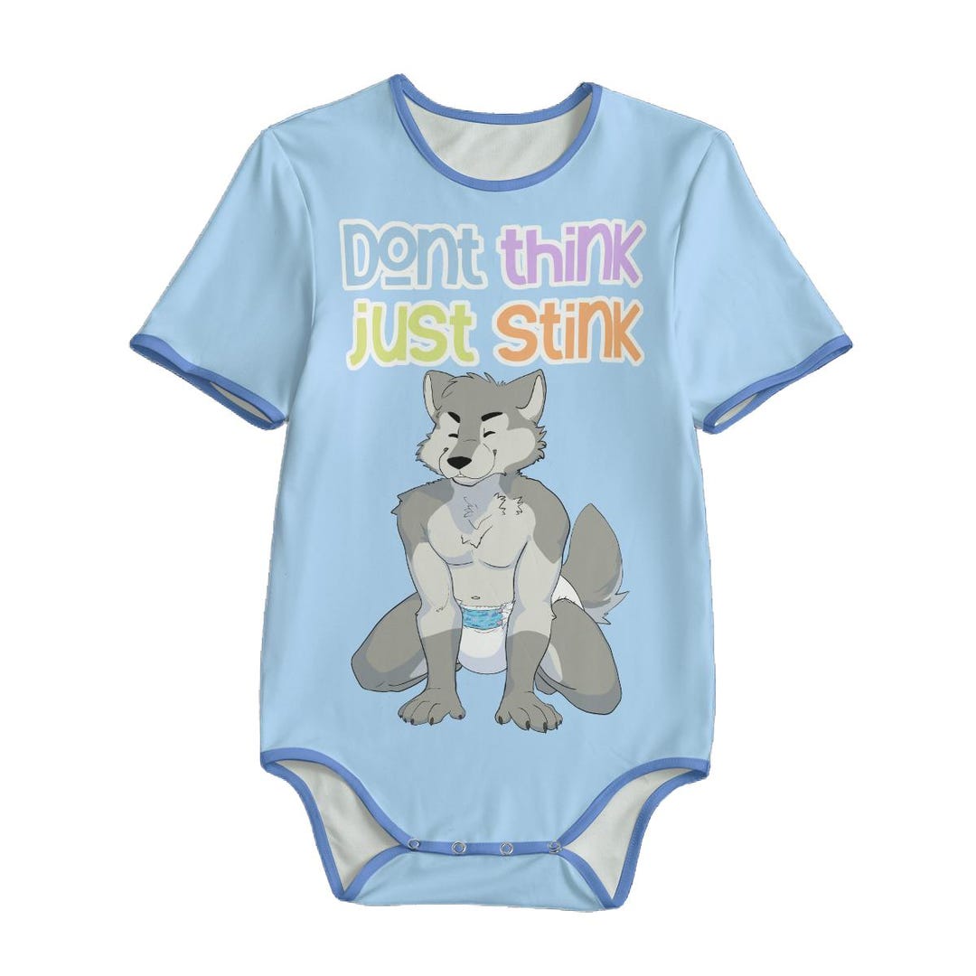Don't Think Just Stink - ABDL Bodysuit - Etsy