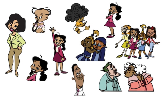 Proud Cartoon Layered Svgs - Etsy