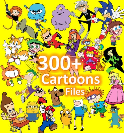 Cartoon Bundle 2 - Etsy