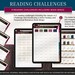Digital Reading Journal | Digital Reading Planner | Reading Log ...
