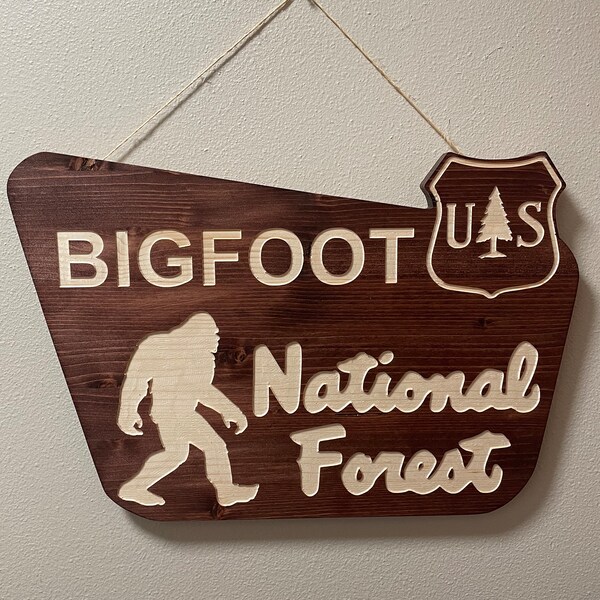 National Forest Sign - Etsy