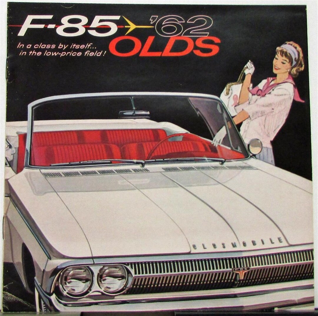 1962 Oldsmobile F85 Cutlass Wagon Color Original Sales Brochure - Etsy