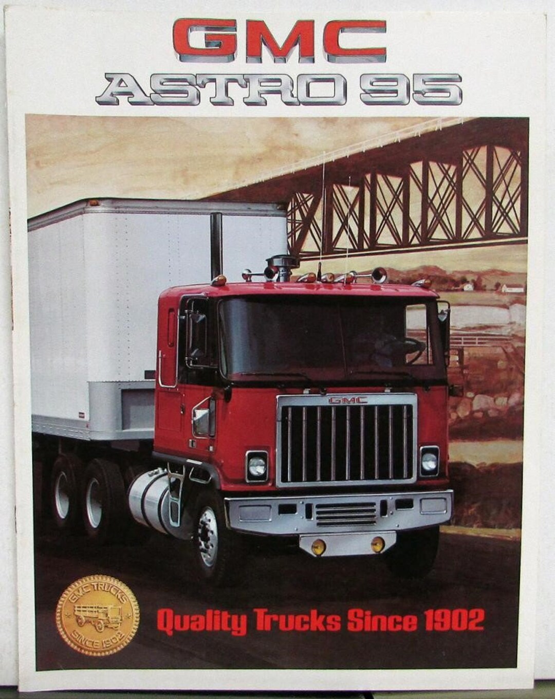 1980 GMC Astro 95 Comprehensive and Factual Sales Brochure Catalog ...