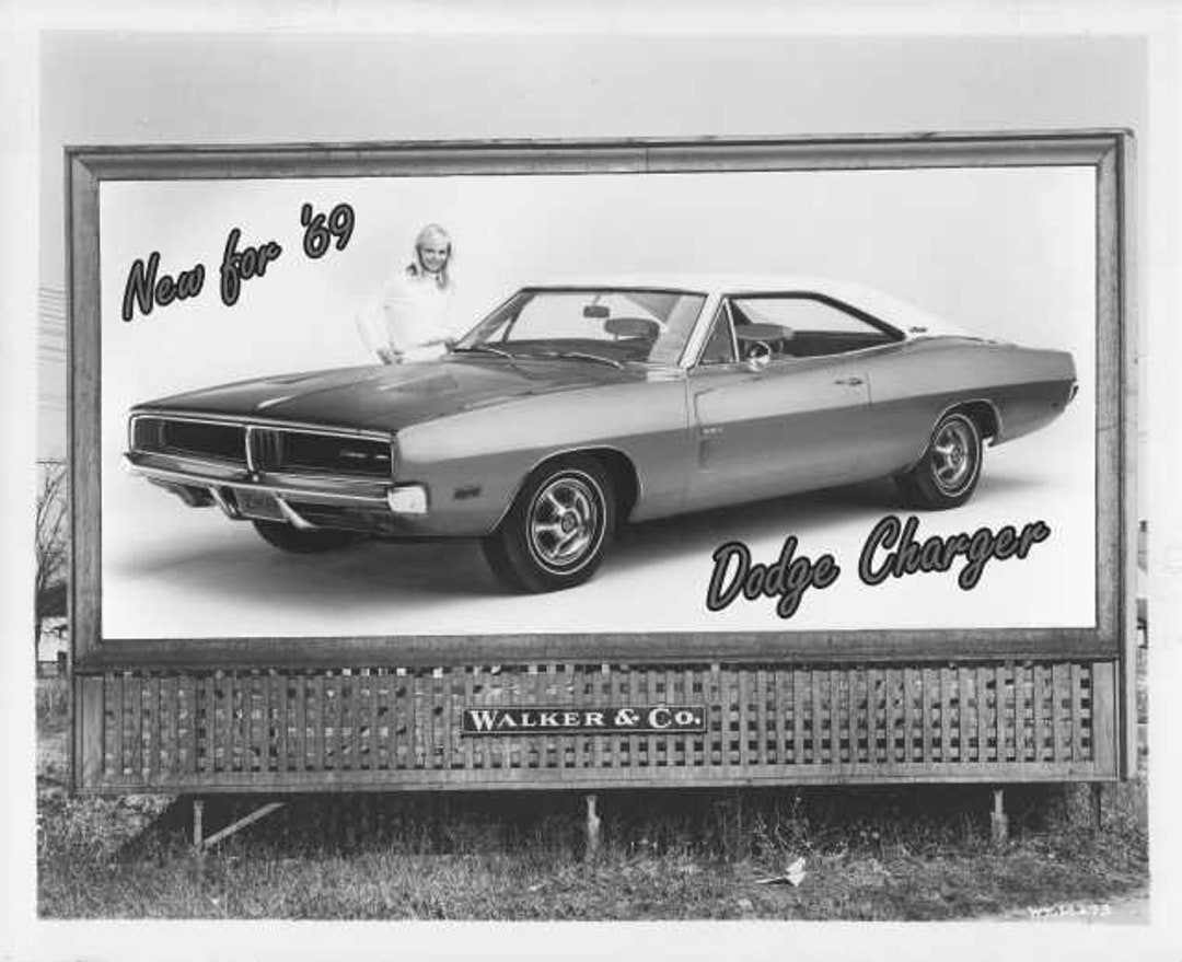 1969 Dodge Charger Billboard Foto 0062 - Etsy Österreich