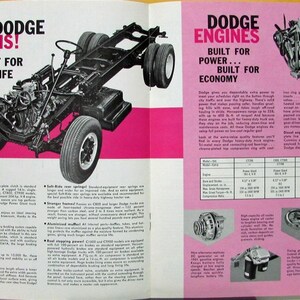 1961 Dodge High Ton Gas Trucks 4x2 C800 900 1000 6x4 CT700 800 900 Sale ...