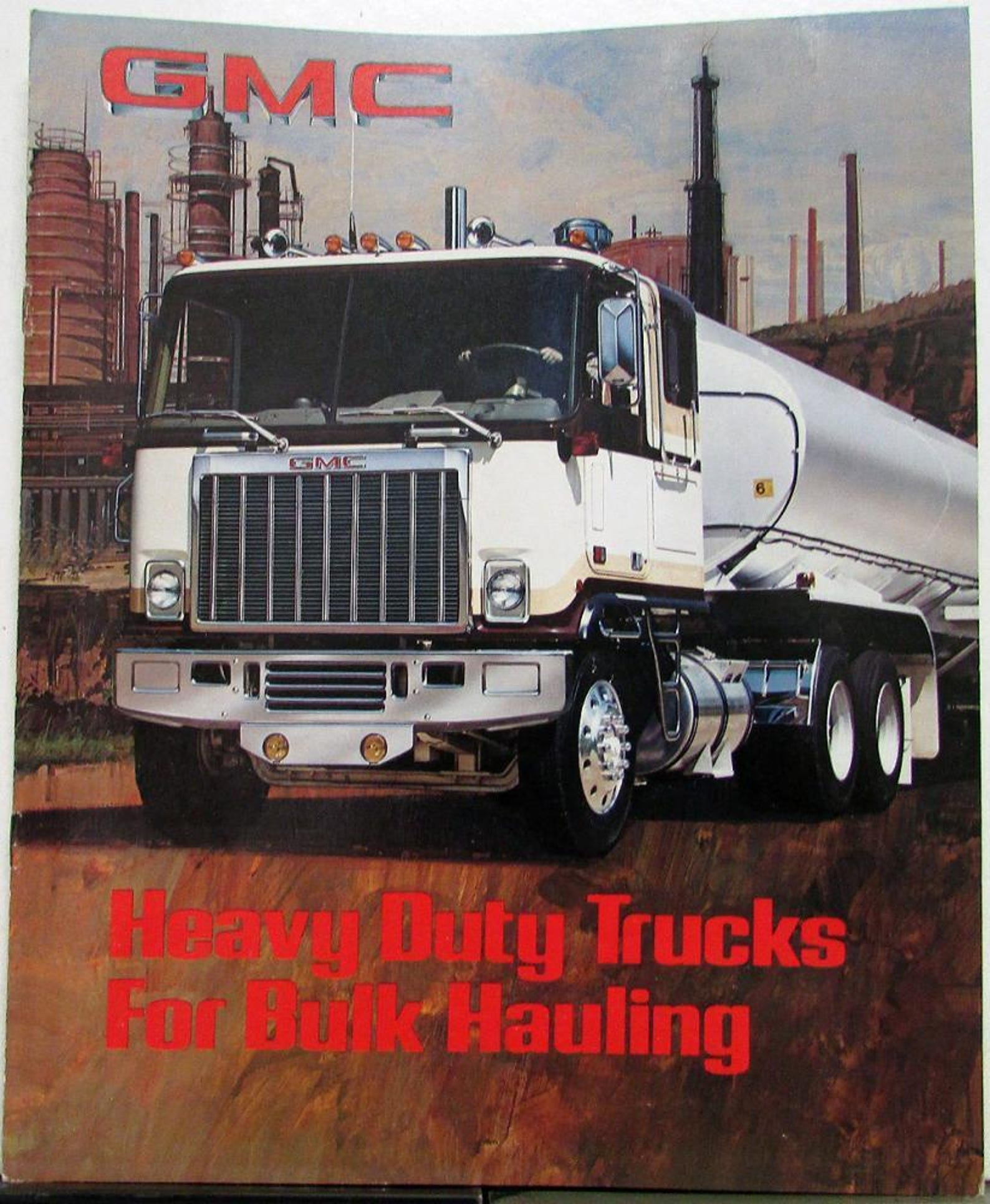 1980 GMC Astro General Brigadier Heavy Duty Bulk Hauling Sales Brochure ...