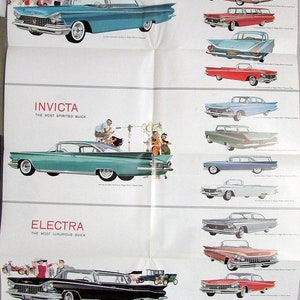 1959 Buick Folder Le Sabre Invicta Electra 225 Original - Etsy