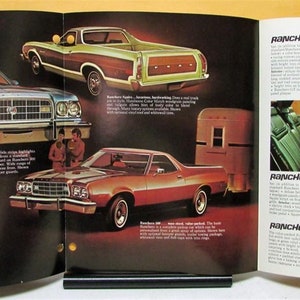 1973 Ford Ranchero Truck the Pickup Car Sales Brochure Folder - Etsy