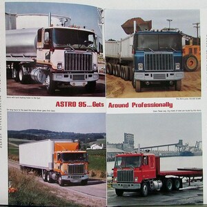 1980 GMC Astro 95 Comprehensive and Factual Sales Brochure Catalog ...