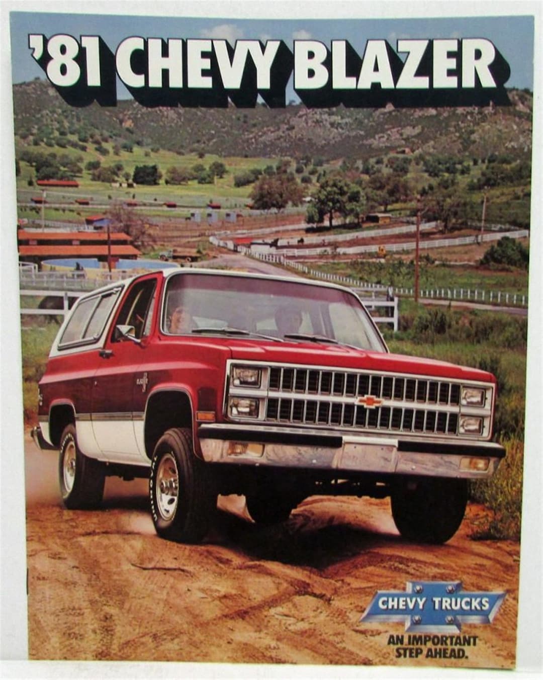 1981 Chevrolet Blazer Sales Brochure - Etsy