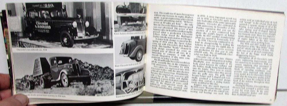 1911-1970 the Chevrolet Story Dealer Historical Brochure Booklet ...