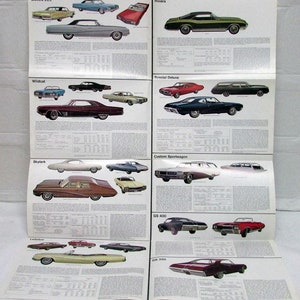 1968 Buick Electra Wildcat Skylark Lesabre Riviera Special Wagon GS ...