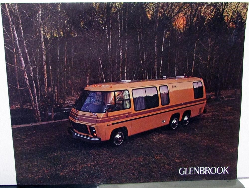 1976 GMC Motorhome RV Dealer Sales Brochure Glenbrook Model Original - Etsy
