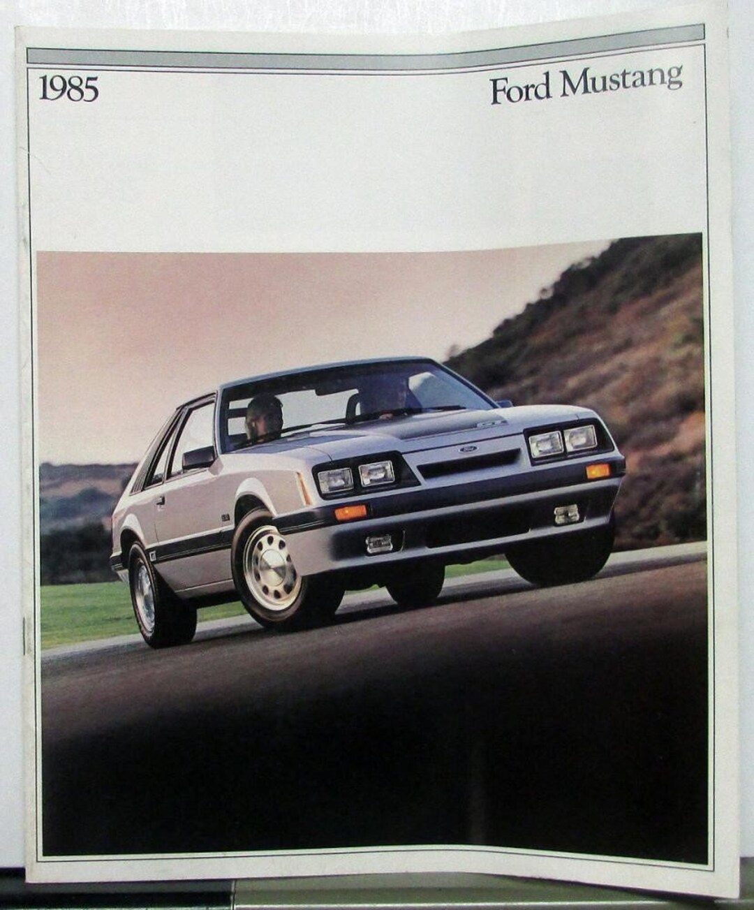 1985 Ford Mustang LX GT Convertible SVO Sales Brochure Original - Etsy