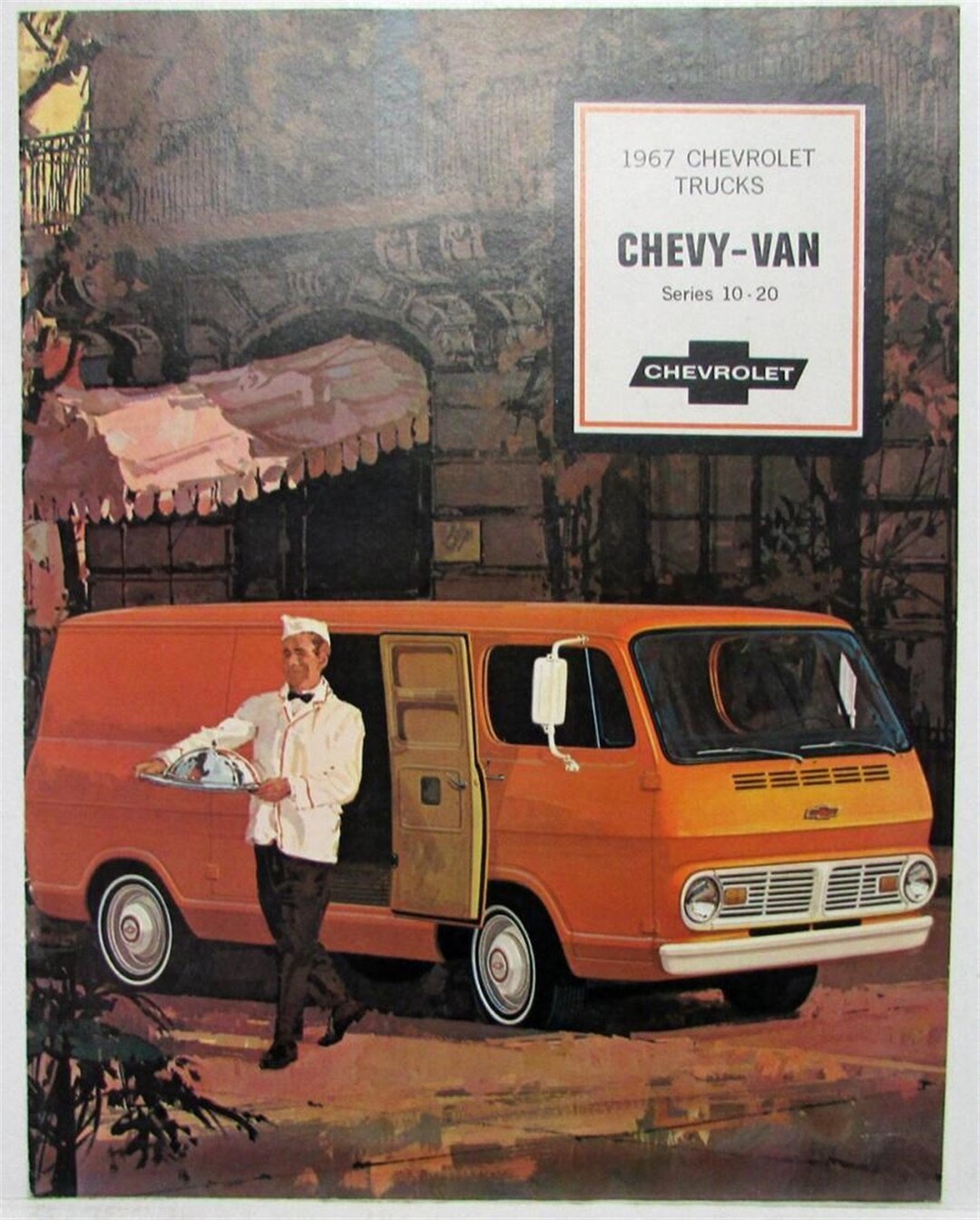 1967 Chevrolet Chevy Van Series 10 20 Sales Brochure Revised R1 ...