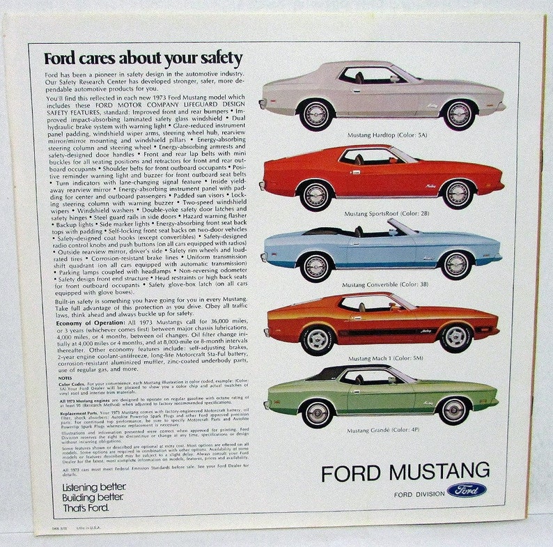 1973 Ford Mustang Mach 1 Grande Sportsroof Convertible Hardtop - Etsy