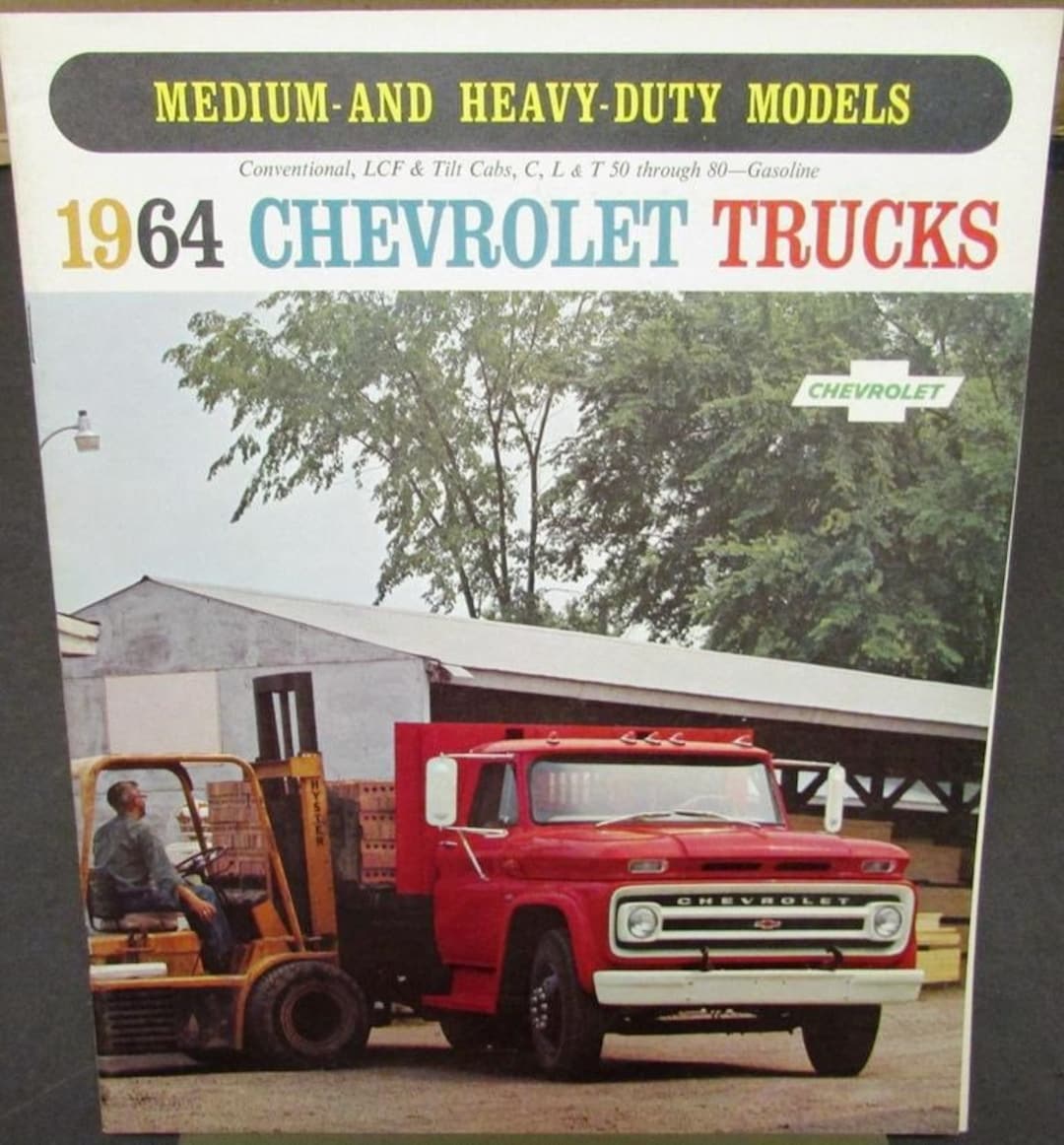 1964 Chevrolet Chassis Tilt Low Cab Stake LCF Med & HD Trucks Sales ...