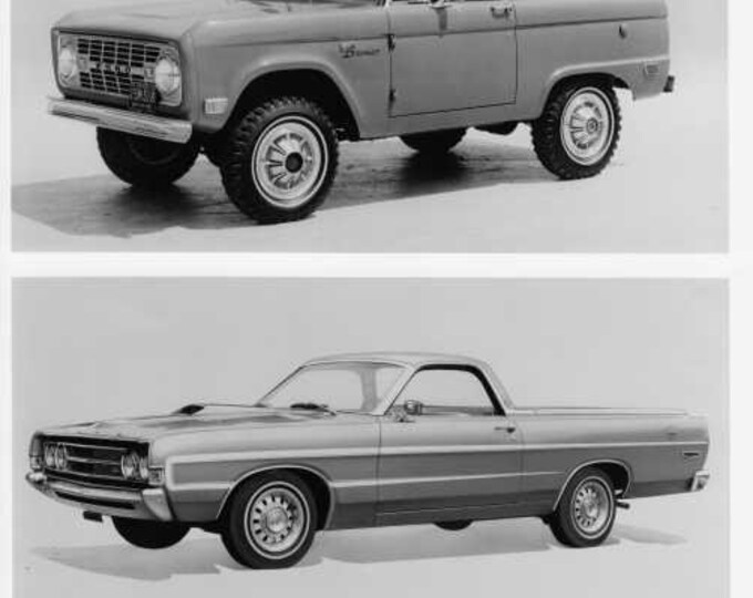 1969 Ford Bronco and Ranchero Press Photo 0397 - Etsy