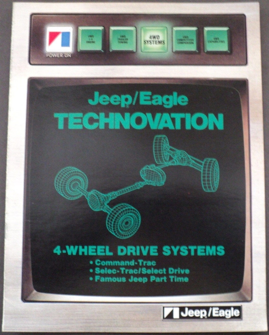 1984 Jeep Eagle Technovation 4 Wheel Drive Systems Dealer Sales ...