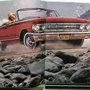 1963 Mercury Monterey Custom S-55 Dealer Sales Brochure Features Original - Etsy