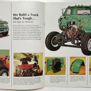 1973 GMC Series 7500 Conventional Model Truck Sales Brochure Original - Etsy