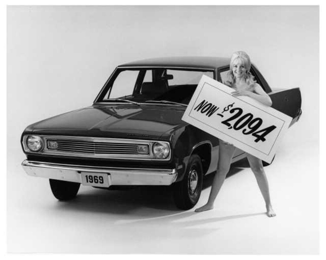 1969 Plymouth Valiant Revealing Price Press Photo 0093 - Etsy