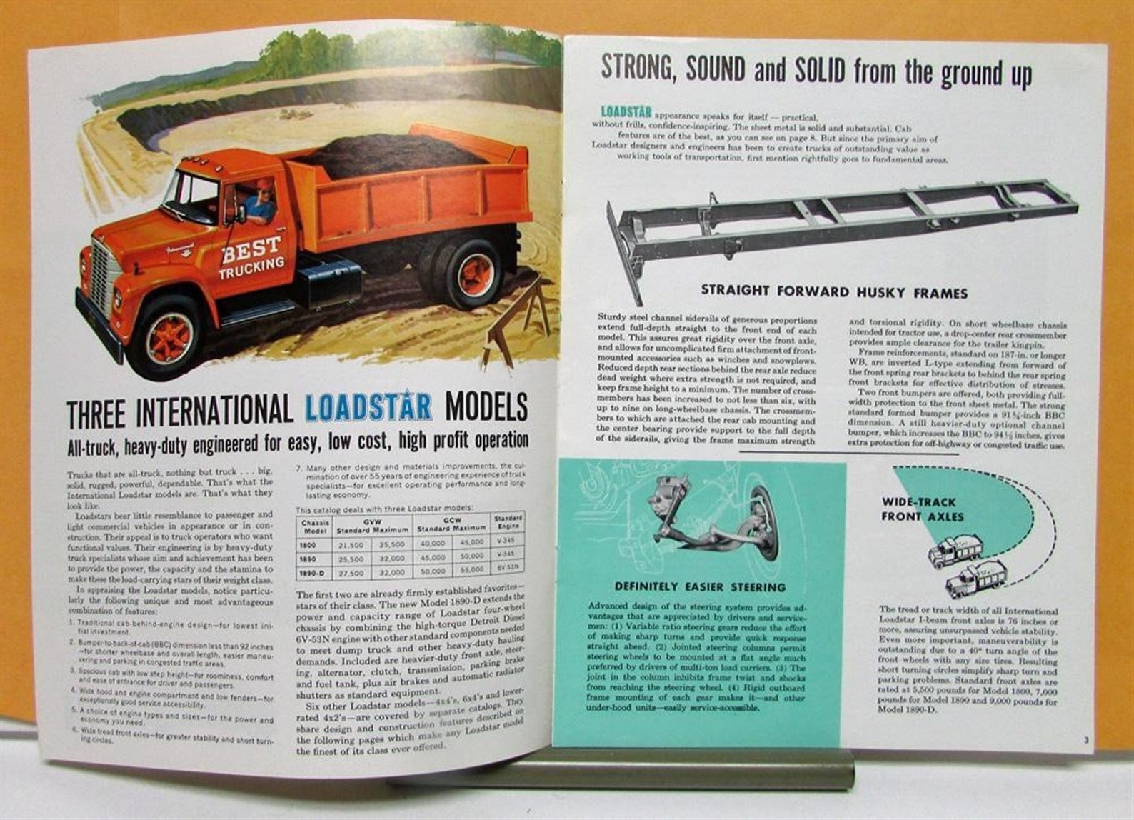 1962 International Harvester Loadstar Model 1800 1890 Sales Brochure - Etsy
