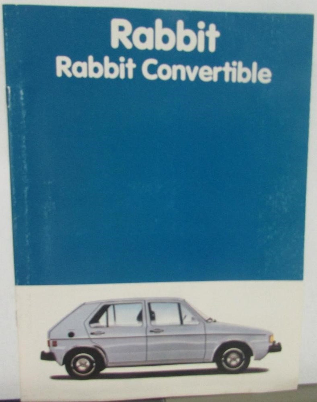 1981 Volkswagen Rabbit Convertible Sales Brochure - Etsy